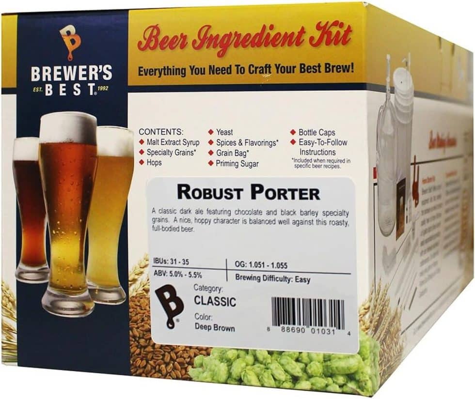 Test du kit d'ingrédients Brewer's Best Porter robuste