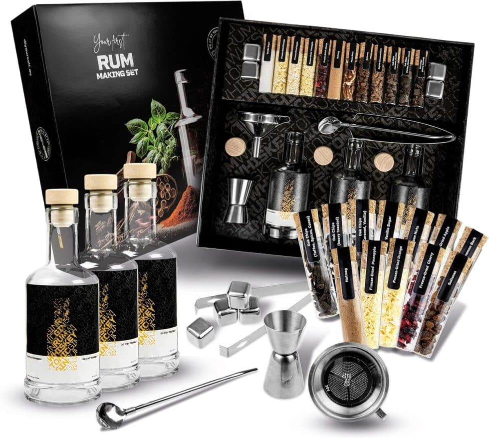 Avis sur le kit préparation rhum arrangé DIBYS : épices et accessoires