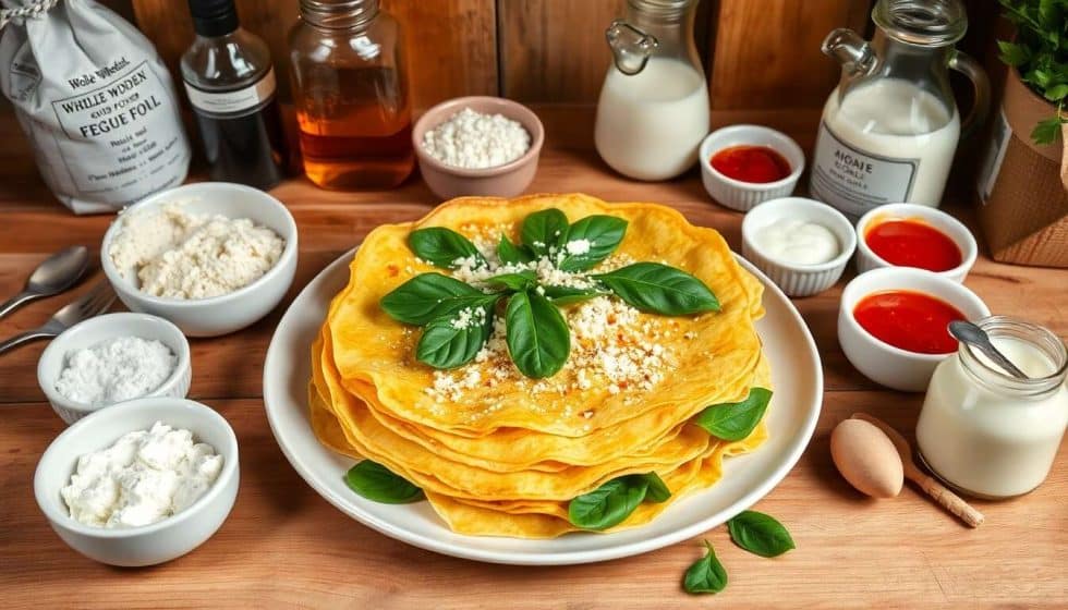 Délicieux plat gratiné : essayez les crêpes épinards et ricotta