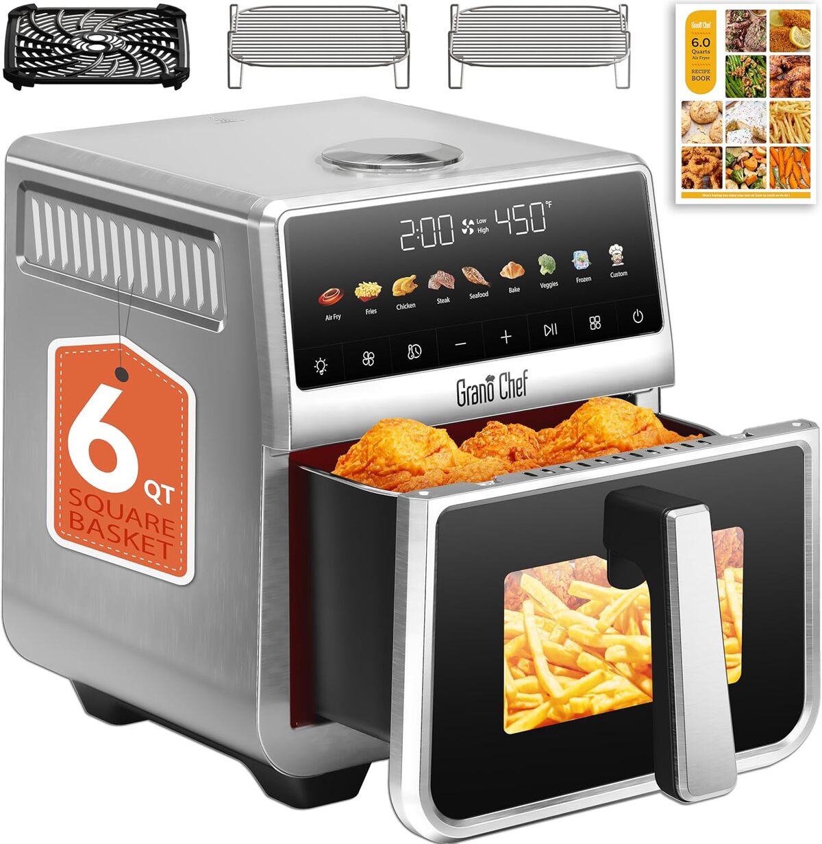 Test complet : découvrez la friteuse à air Moulinex Easy Fry Mega 7.5L