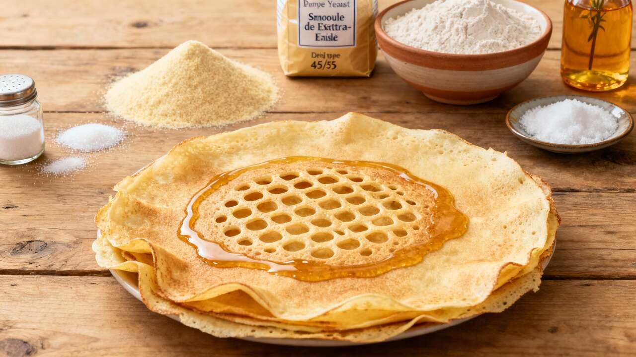 Crêpes mille trous parfumées à la fleur d'oranger : une recette facile ...
