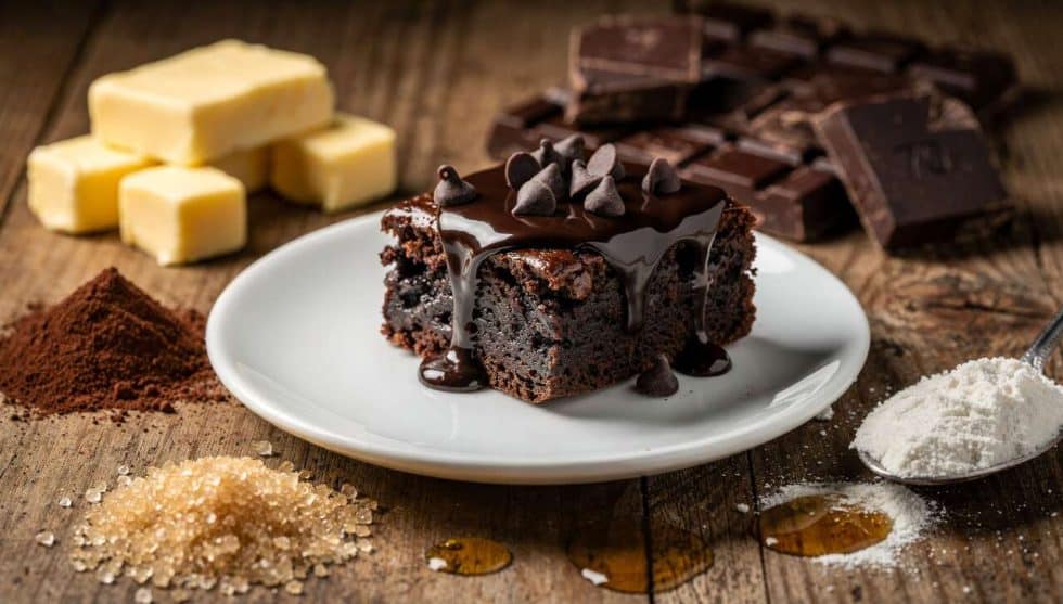 Recette de brownie au chocolat avec œufs: facile et gourmand